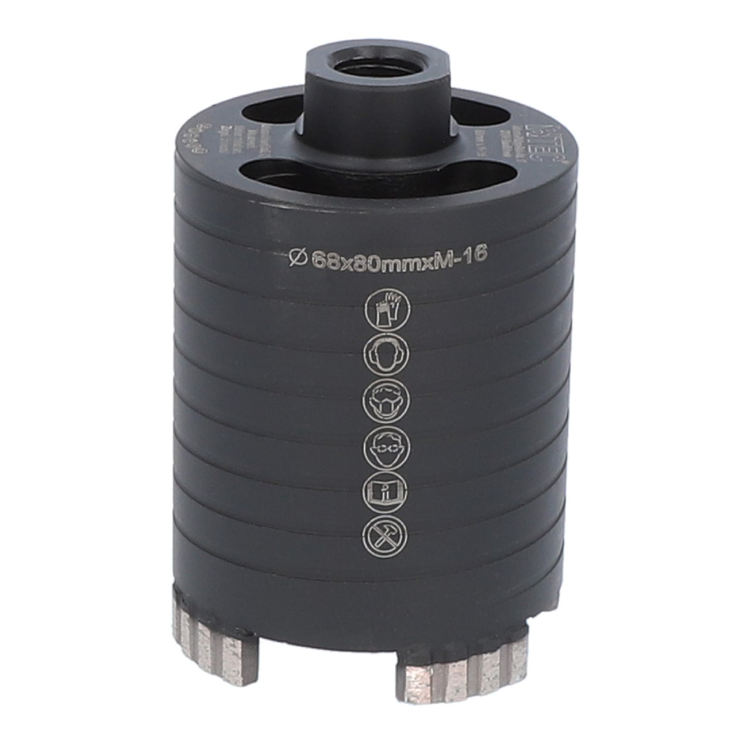 Diamant Dosensenker, Dosenbohrer mit M16-Aufnahme Nutzlänge 80 mm 68 ...